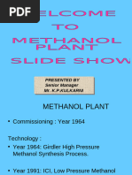 Lurgi Methanol Production Technology | PDF | Combustion | Chemical Reactor