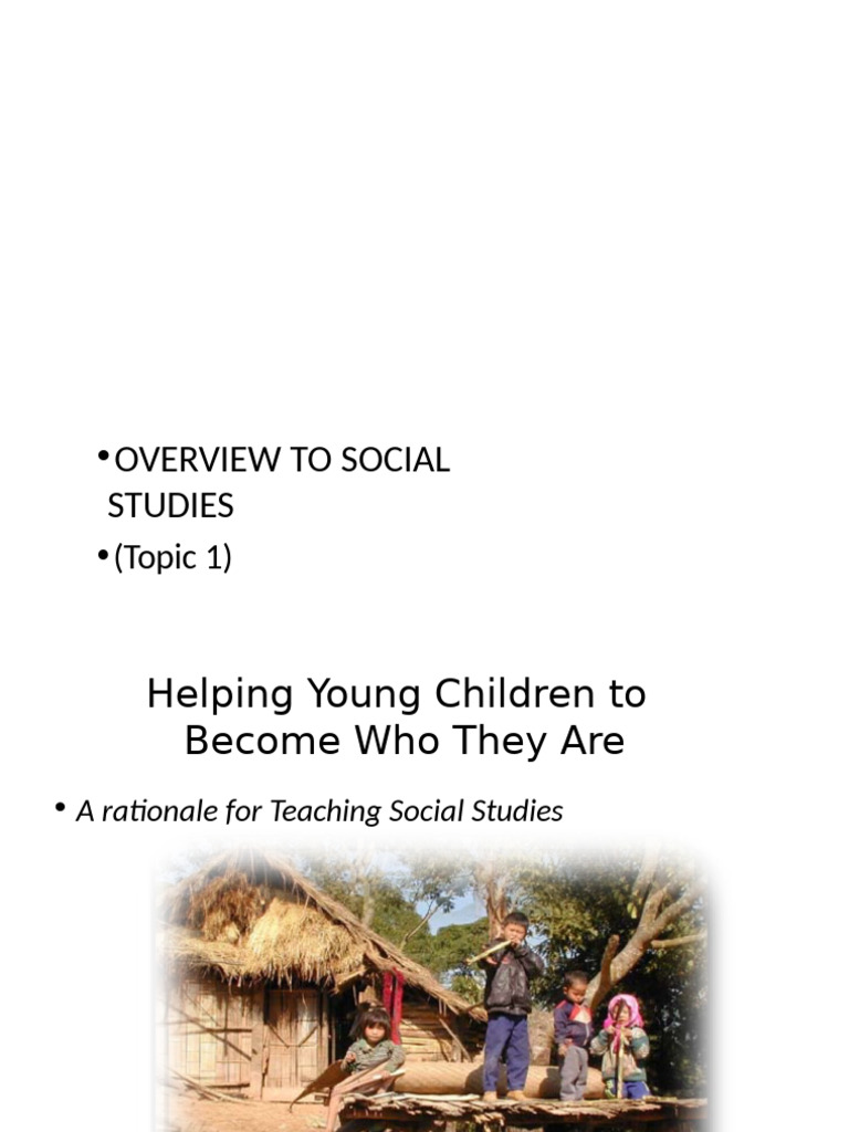 Social Studies Topic 1 | PDF