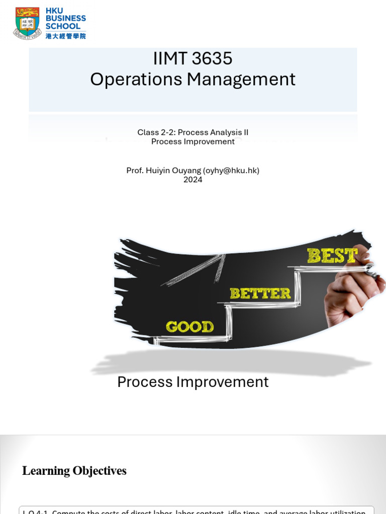 Class 2-2 - Process Analysis | PDF