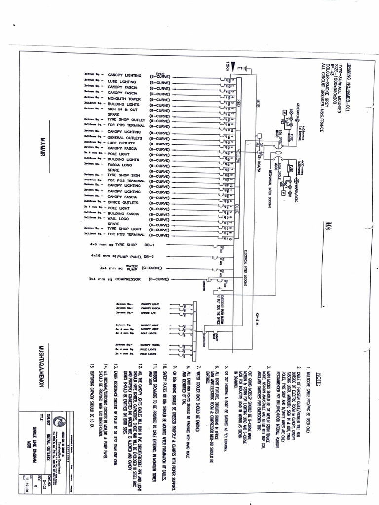 Single Line Diagram | PDF