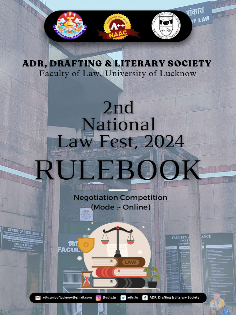 Negotiation Competition Rulebook | PDF