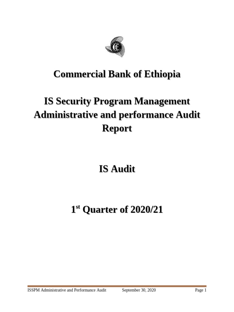 Final English Executive Summary ISSPM Administrative and Performance Audit Report | PDF