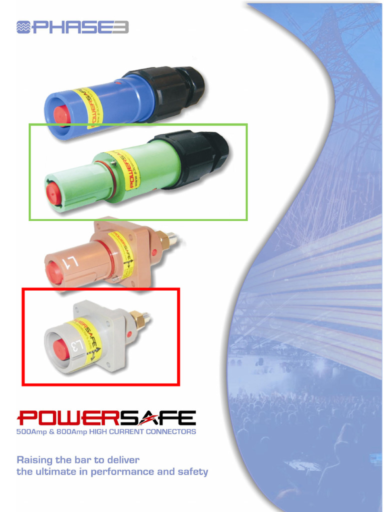 Powersafe Camlock Connectors | PDF | Electrical Connector | Electrical Engineering