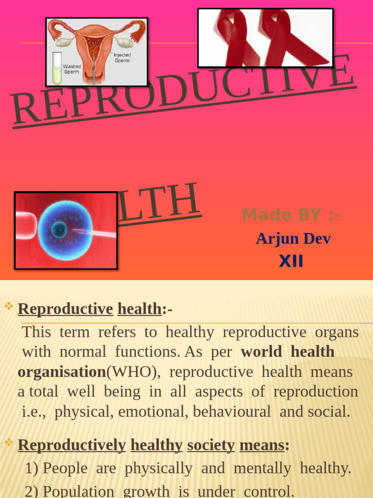 4 Reproductive Health | PDF