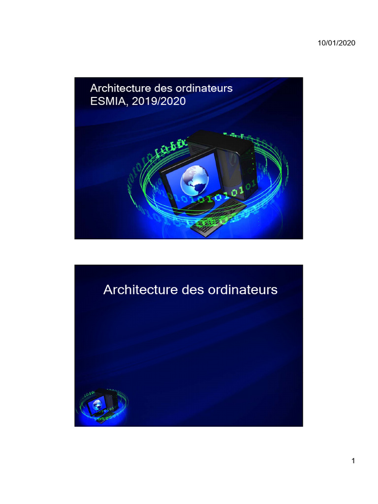 cours-architecture_des_ordinateurs_Lite | PDF