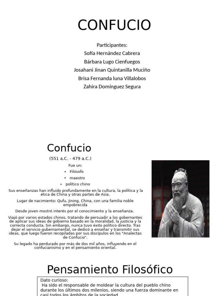 CONFUCIO | PDF
