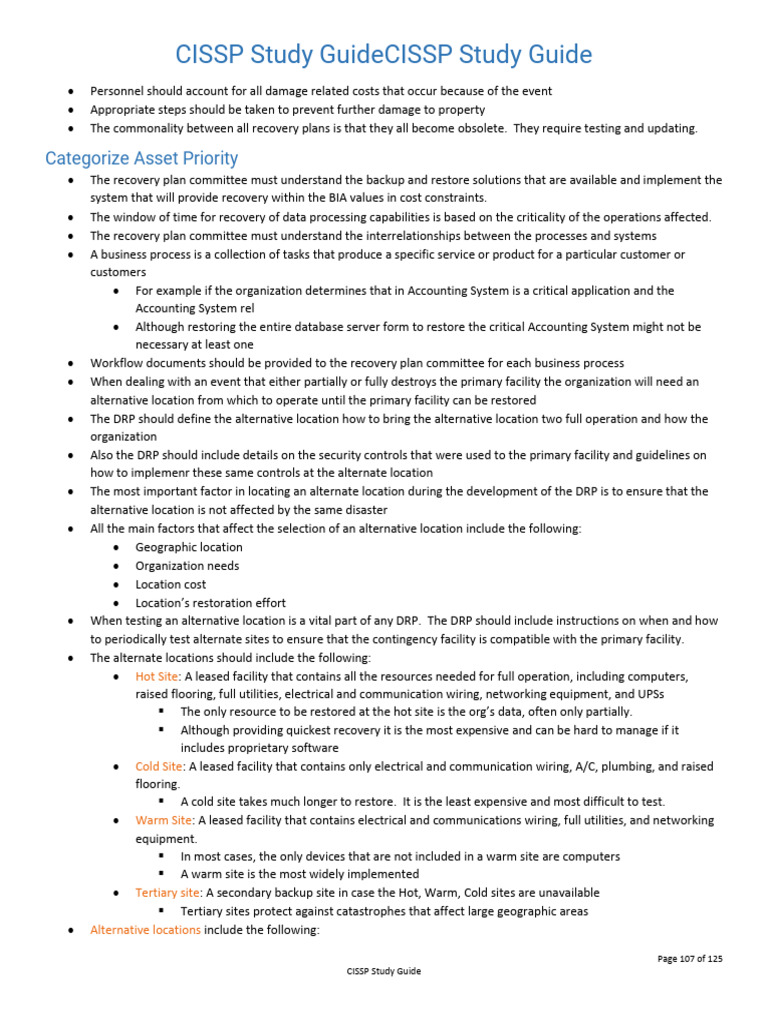 Cissp 108 | PDF