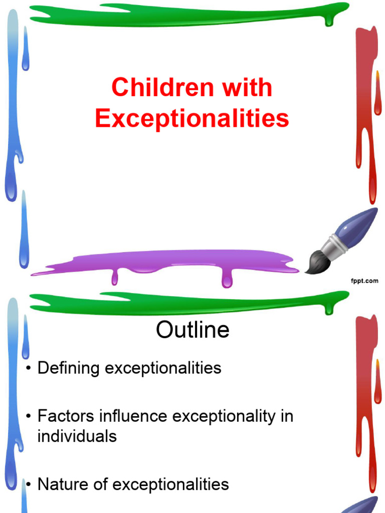 Understanding-Exceptionalities.pps | PDF