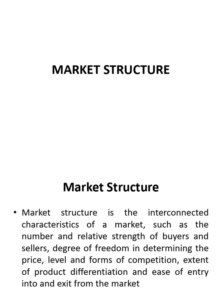 Understanding Market Structures Explained | PDF | Business | Finance ...