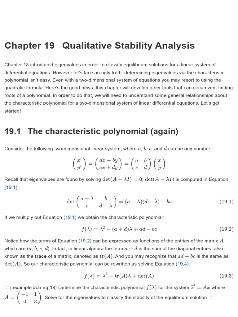 Chapter 19 Qualitative Stability Analysis _ Exploring Modeling With Data and Differential ...