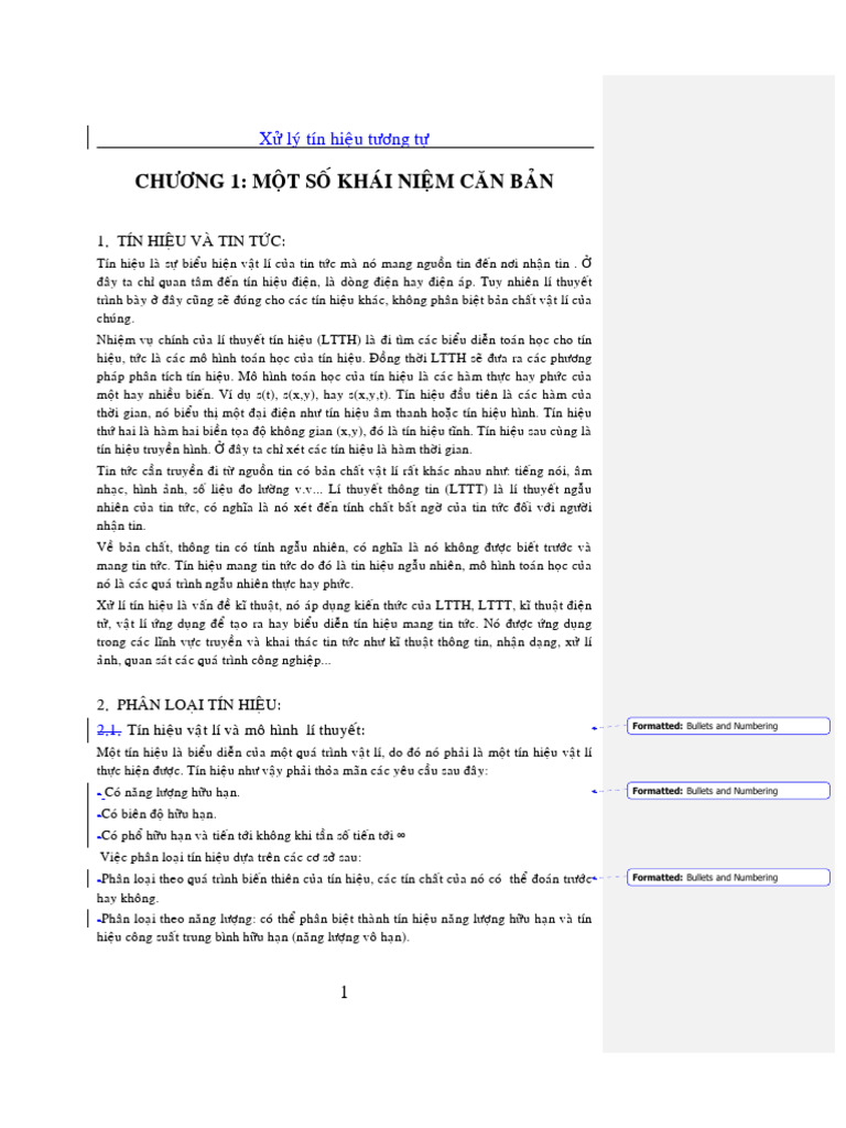 Chuong 1 | PDF