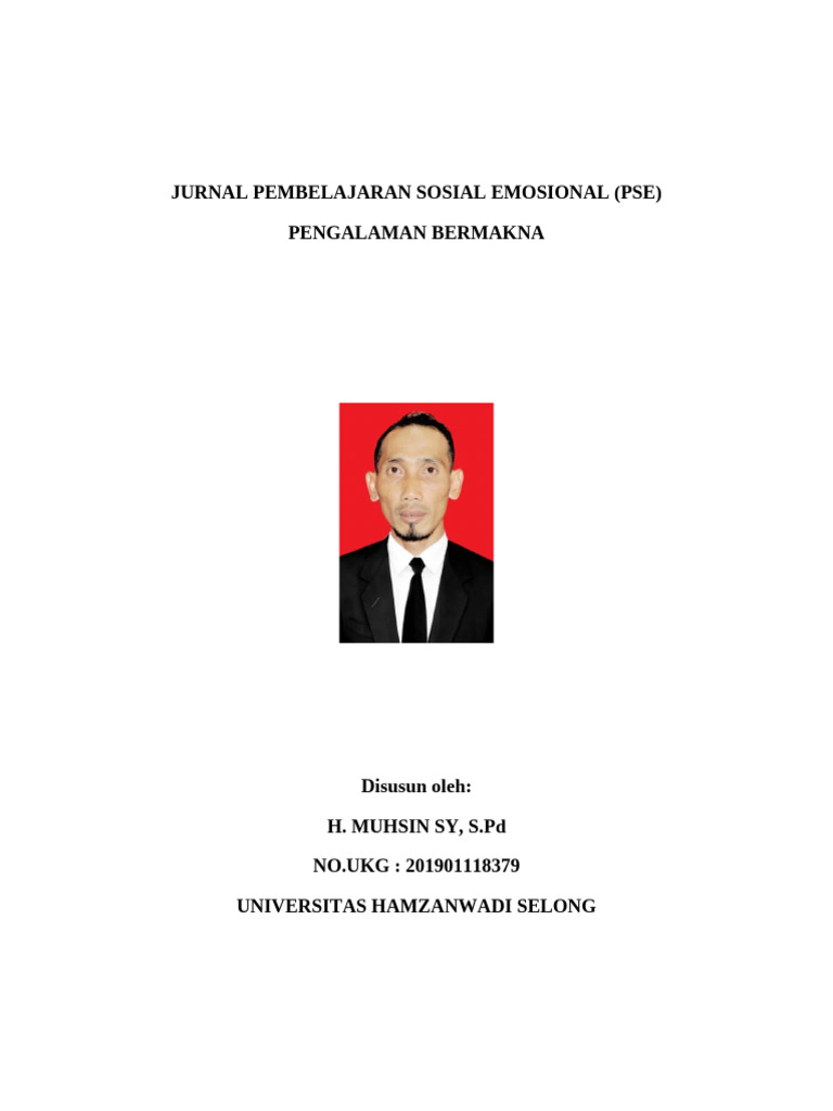 Jurnal Pse H.muhsin | PDF