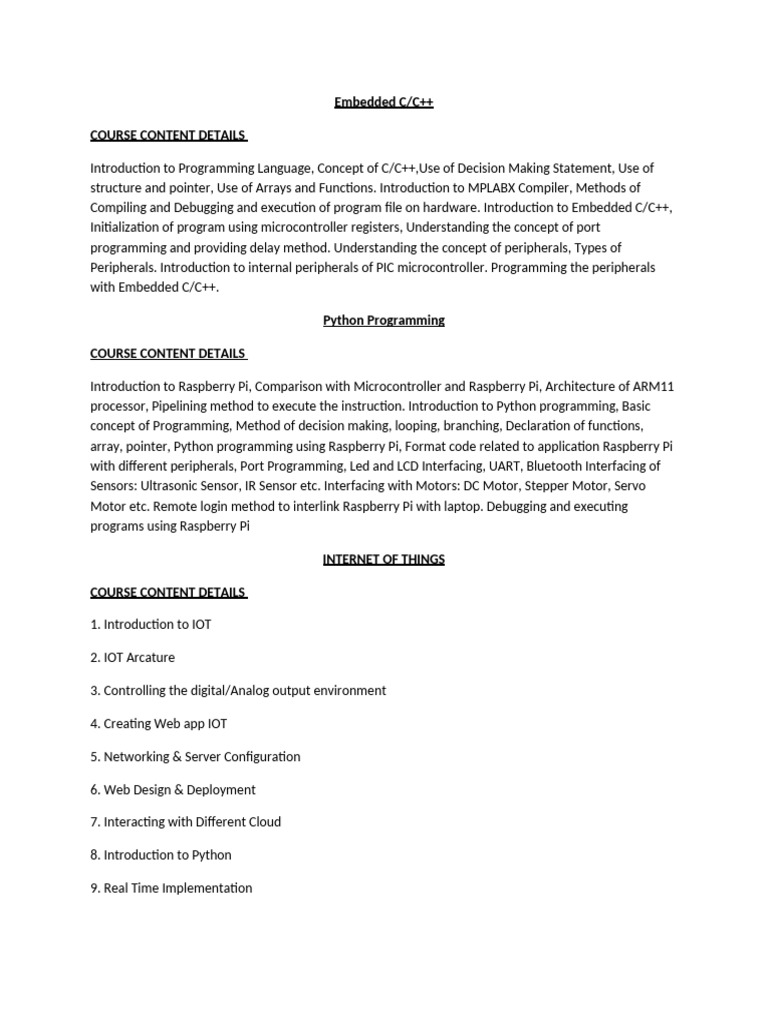 Course Content Details Msme Technology Centre Kota | PDF