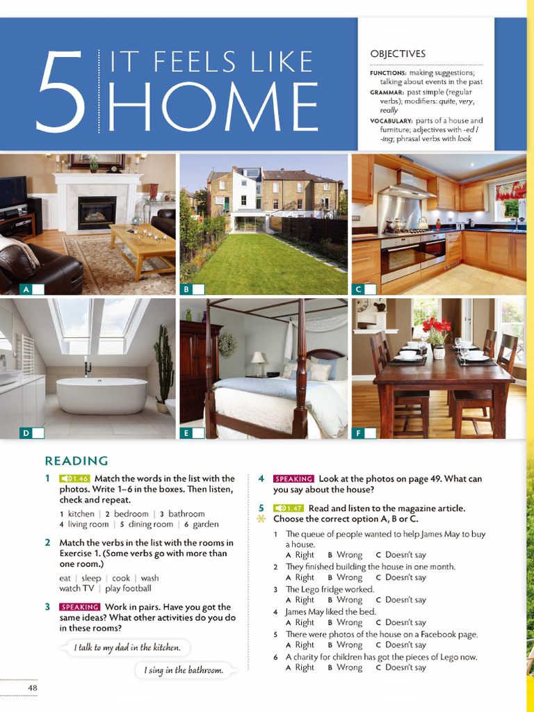 Think Level 1 Students Book-Unit 5 | PDF