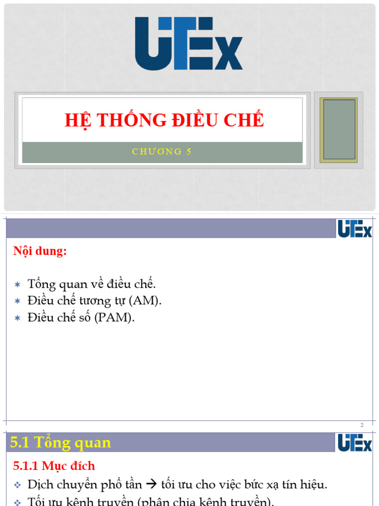 05 - Chuong 5 - He Thong Dieu Che - RG | PDF
