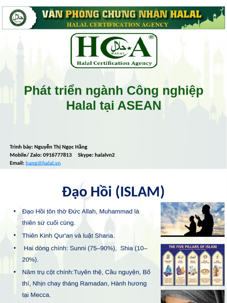 Halal Asean | PDF