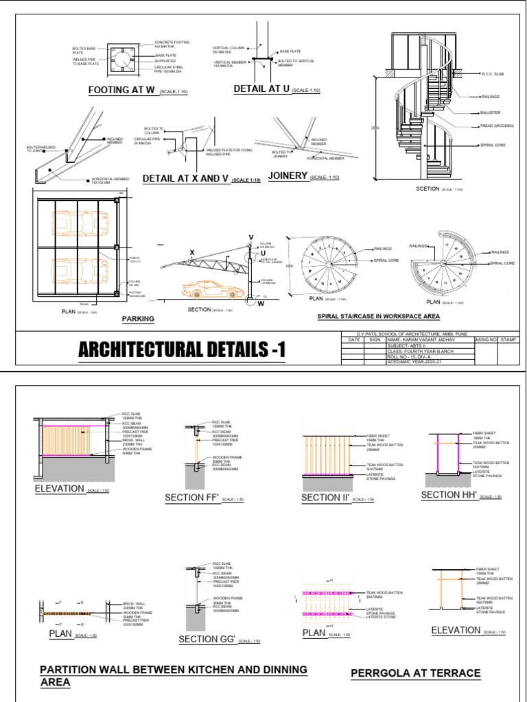 ARCHITECTURAL DETAILS | PDF