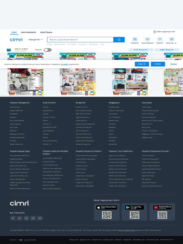 A101 2 Ekim - 9 Ekim Broşürü | PDF