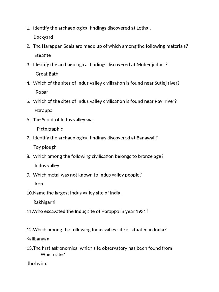 Airforce Set 4 Indian History-1 | PDF