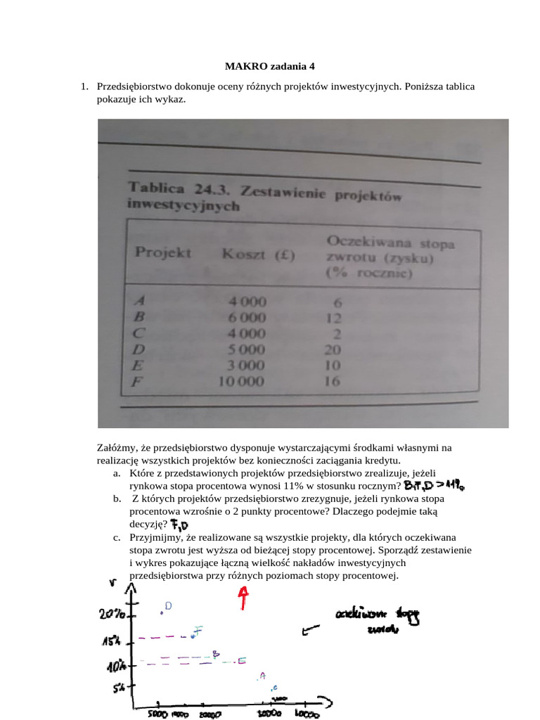 MAKRO Zadania 4 | PDF