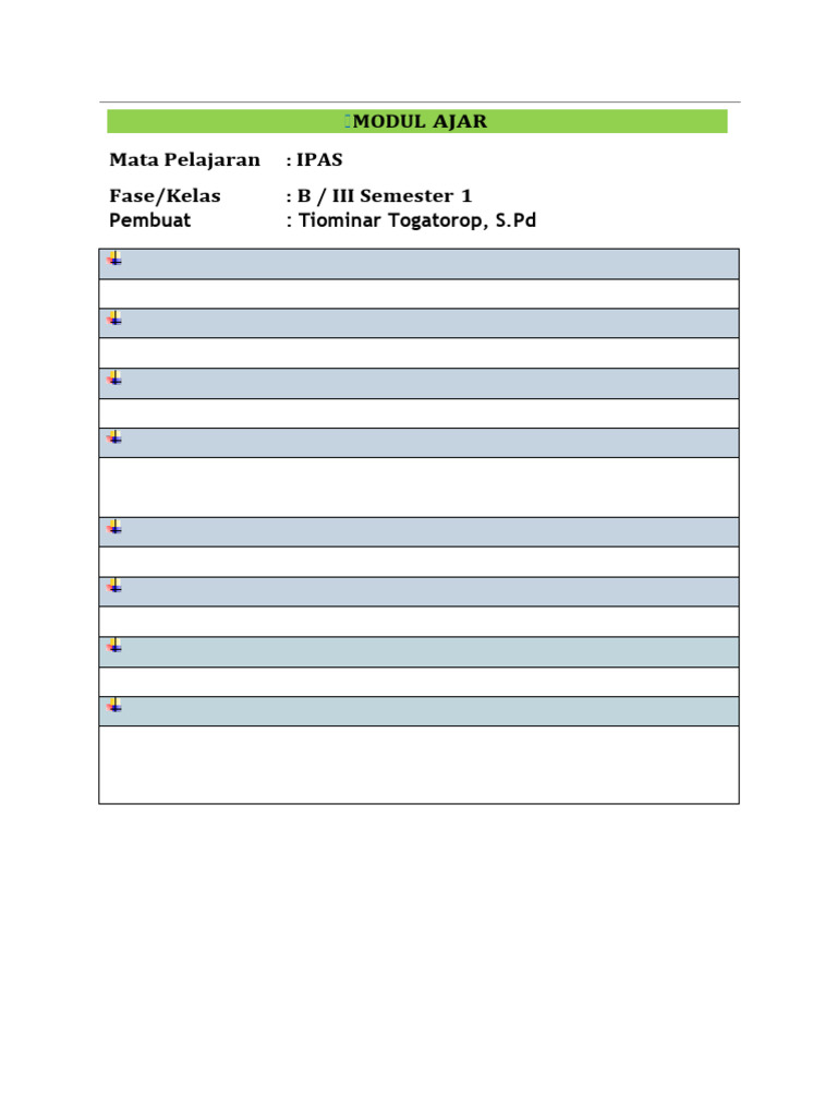 Tiominar Modul Ipas Kelas 3 | PDF