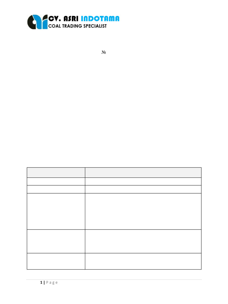 Fco-Draft Asri Indotama - 001 | PDF