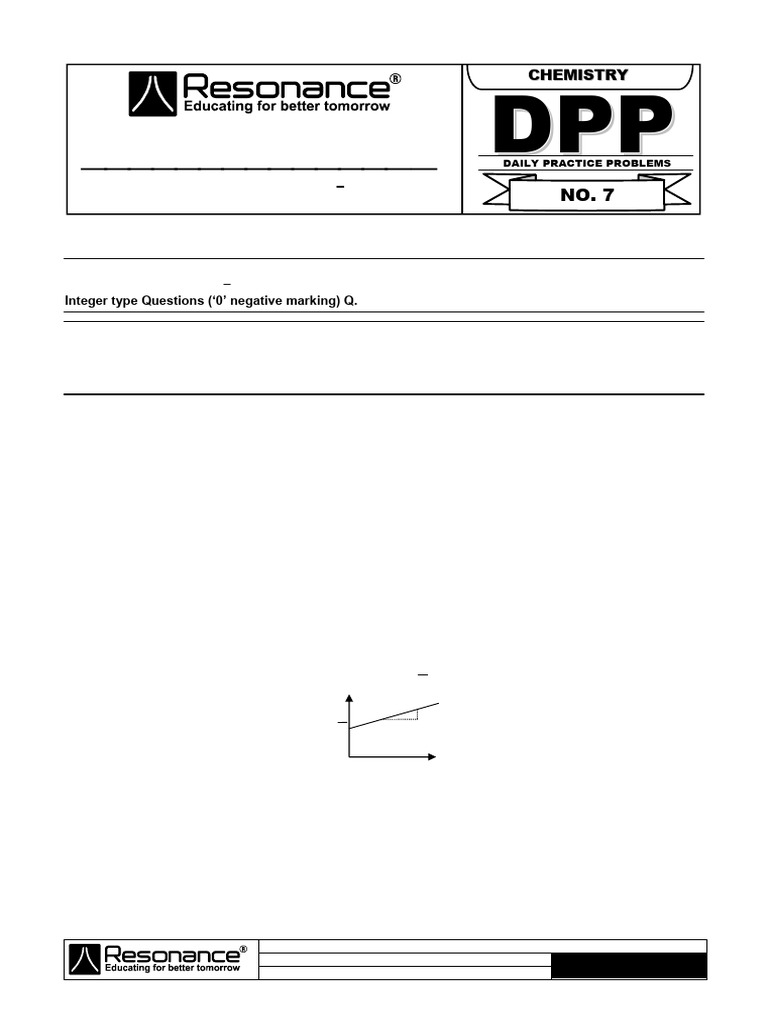 Chemistry Revision Dpp-7 | PDF