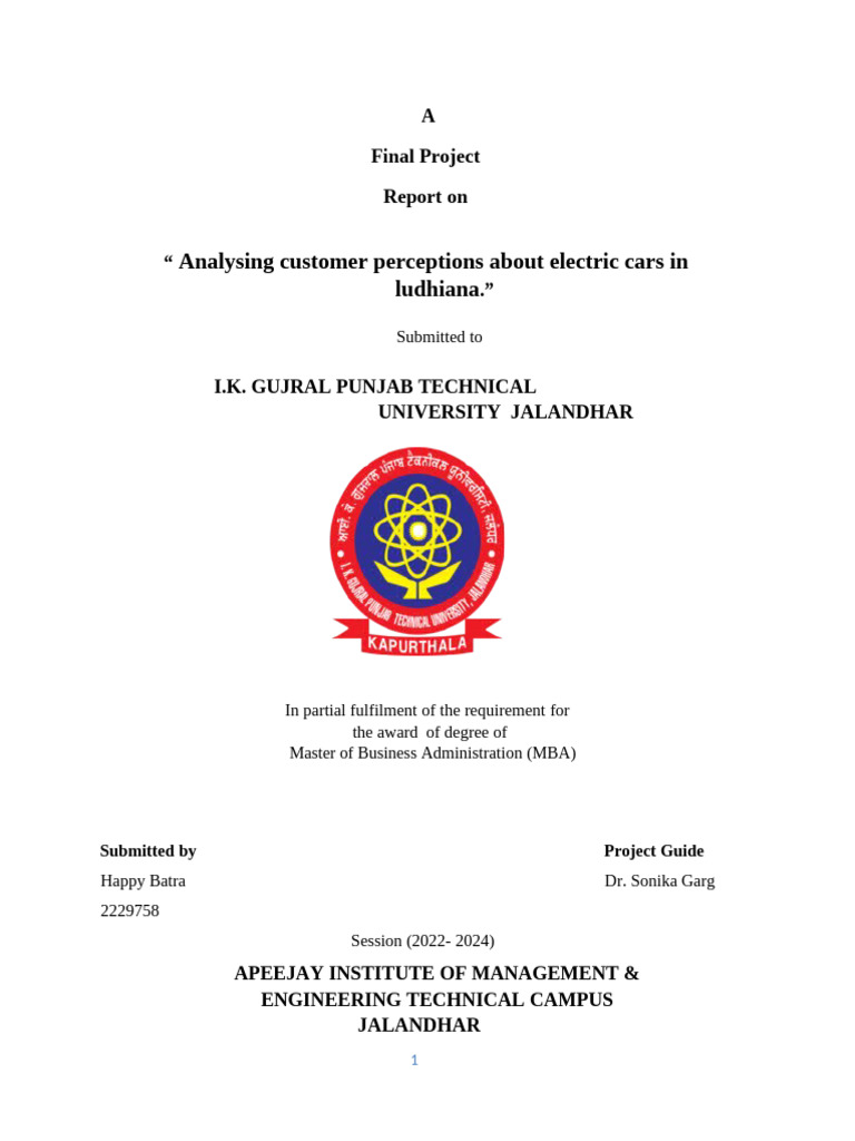 HAPPY Report SEM-4 (4) | PDF