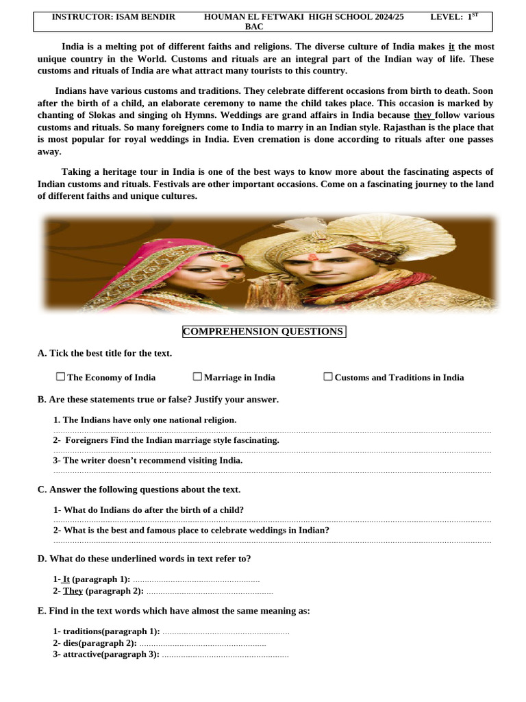 Reading unit 1 21 1bac | PDF