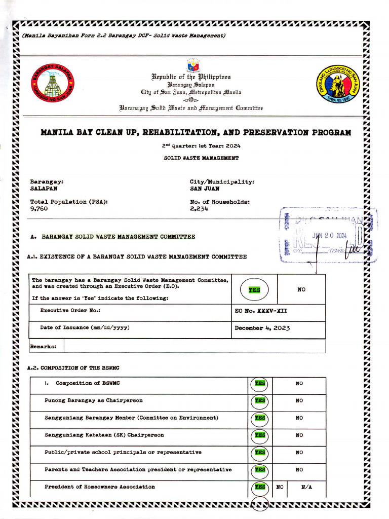 Salapan Eac 2nd QTR 2024 | PDF