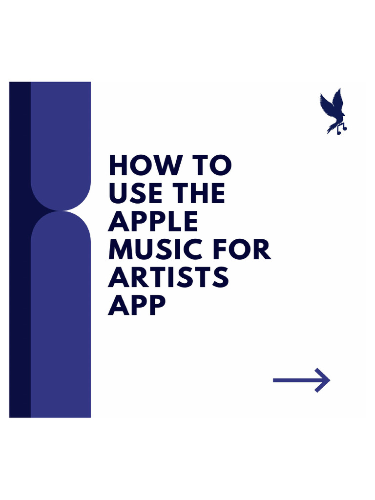 How To Use The Apple Music For Artists App | PDF