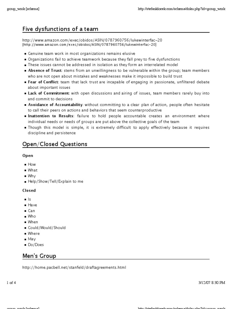 Group - Work (Schema) | Download Free PDF | Conceptual Model | Thought
