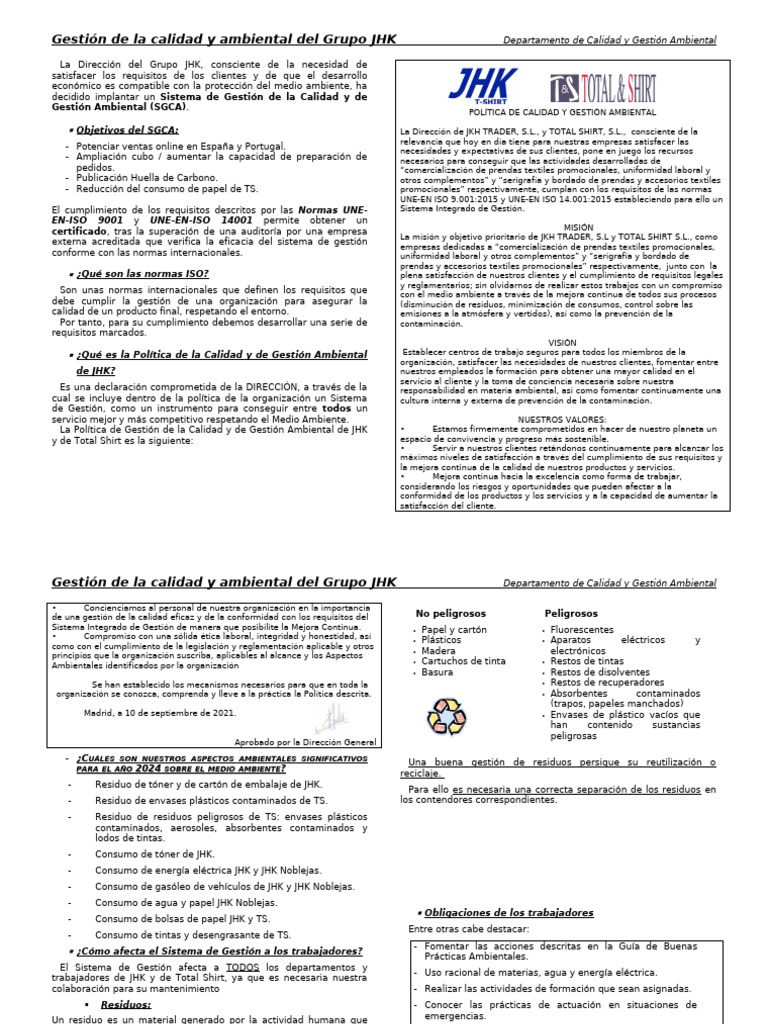 Tríptico Informativo SG 2024 | PDF