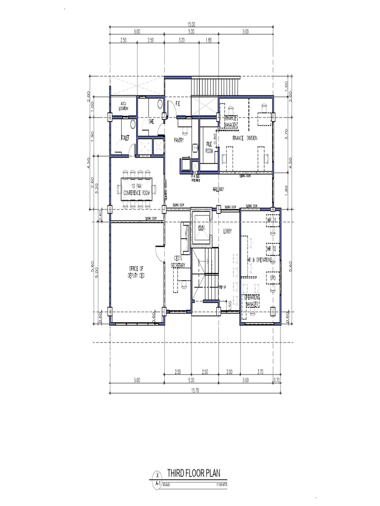 Third Floor Layout Plan Rev 02 | PDF