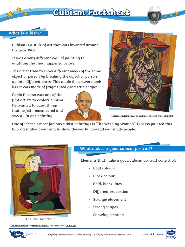 Cubism Factsheet | PDF