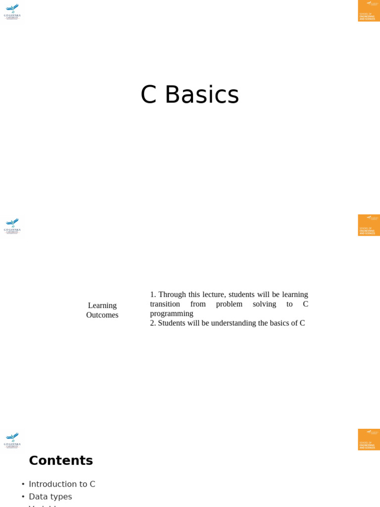 L5 C Basics | PDF