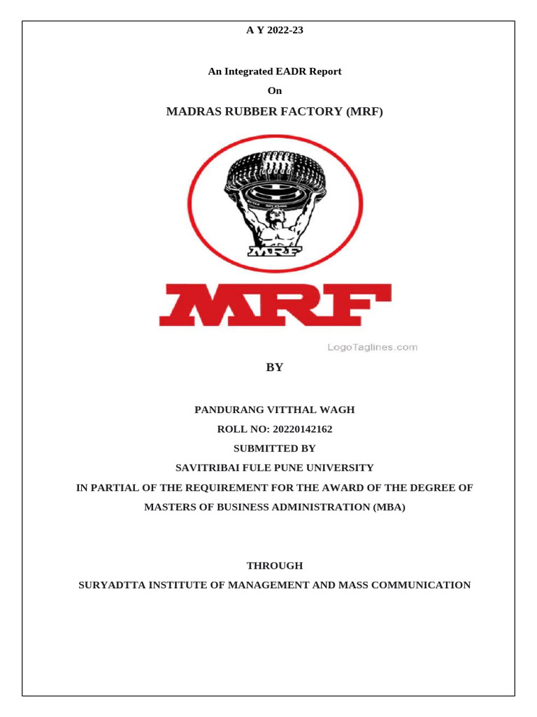 MRF Expo 2022 | PDF