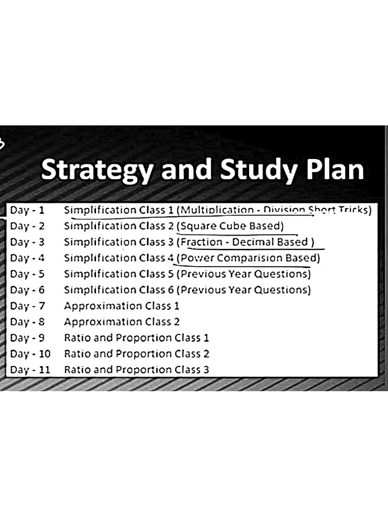Maths 1 Study Plan | PDF