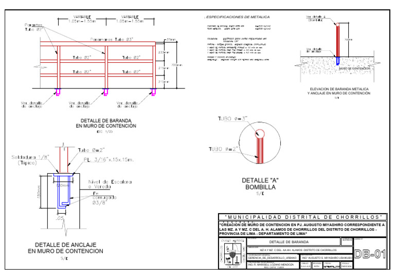 07.0 Detalle Baranda D 01 | PDF