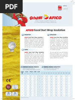 JM HVAC Microlite FSK Data Sheet EN | PDF | Duct (Flow) | Fiberglass