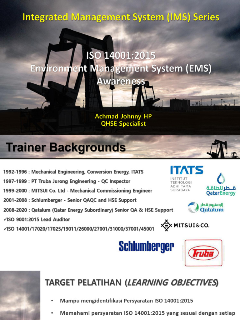 ISO 14001-2015_EMS Awareness | PDF