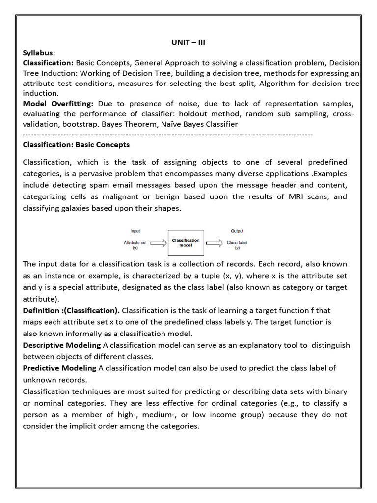 Classification | PDF