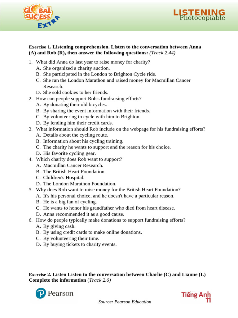 Gs11 Unit 1 Extra Listening Pdf