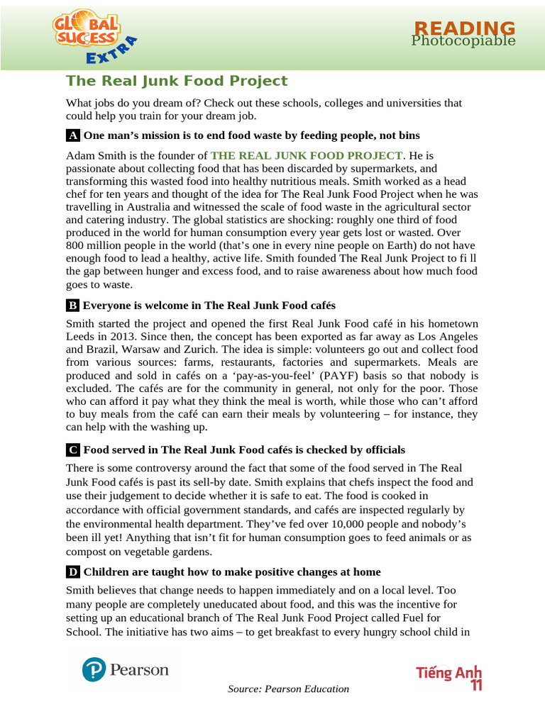 GS11 - Unit 11 Extra - Reading | PDF