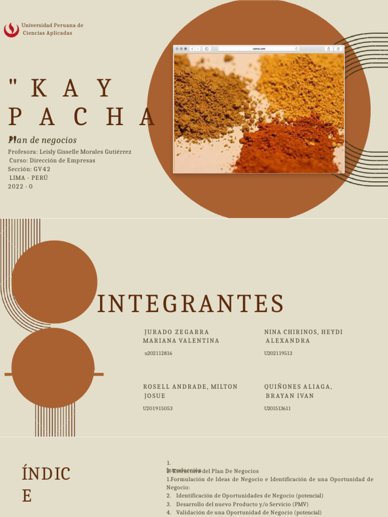 Trabajo Final Kay Pacha | PDF