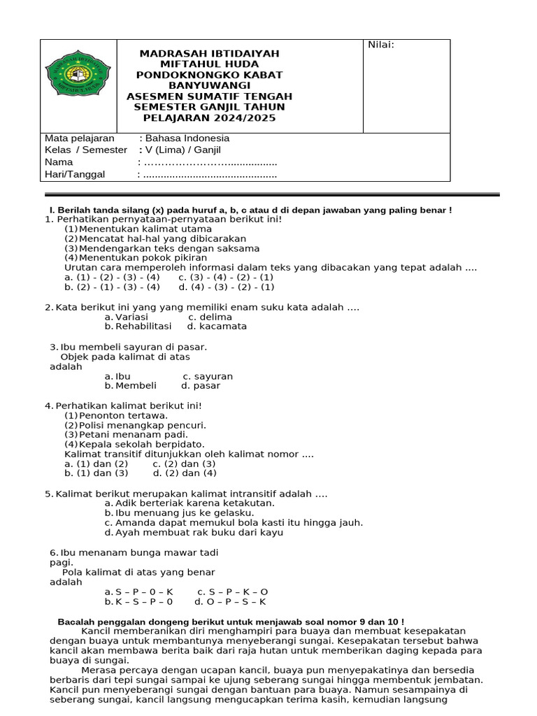 ASTS BINDO KLS IV | PDF