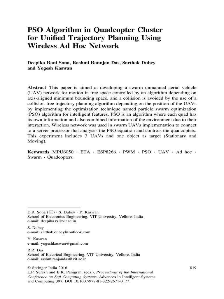 Pso Full Published Paper | PDF