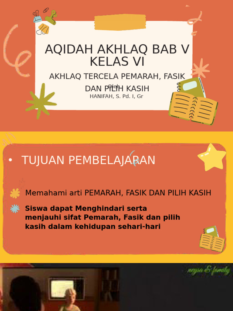 Bab 5 KLS 6 Pemarah, Fasik & Pilih Kasih | PDF