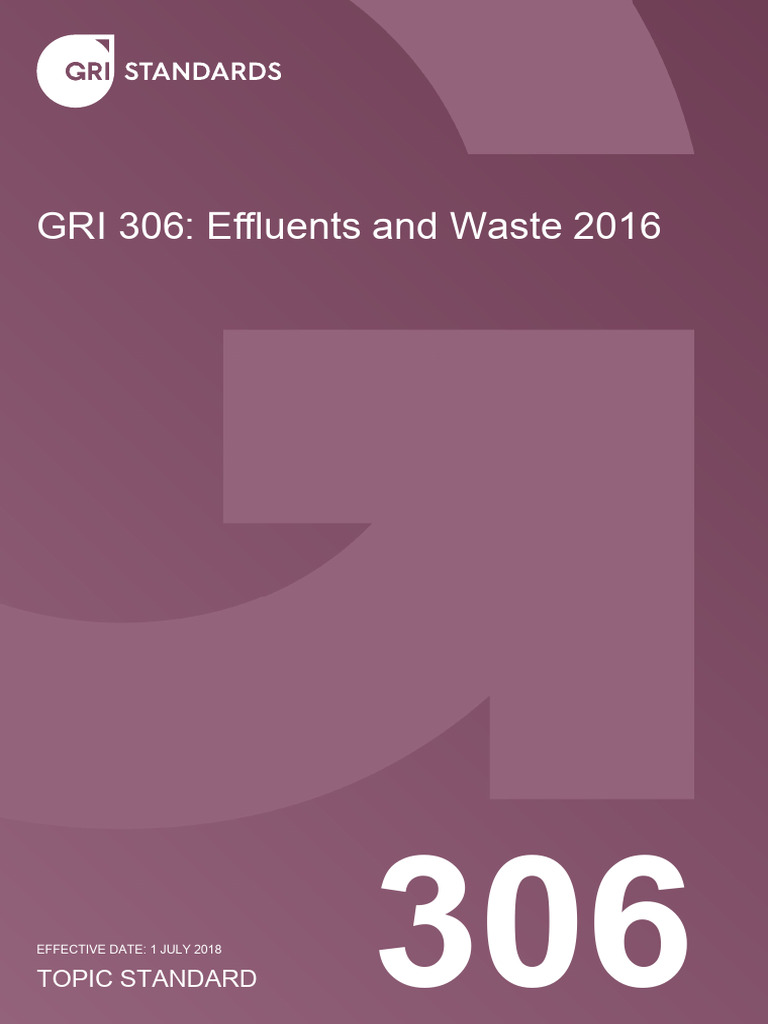 GRI 306 - Effluents and Waste 2016 | PDF