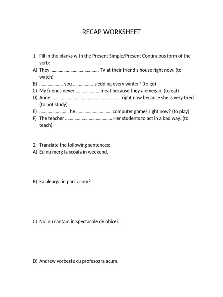 TEST Engleza | PDF